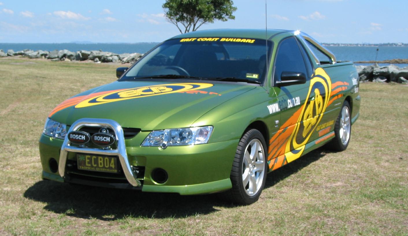 Holden Commodore Vz Cross 8 Nudge Bar - Series 2 (Year /04 To /07) - ECB Holden Commodore Vz Cross 8 Nudge Bar - Series 2 (Year /04 To /07) - ECB