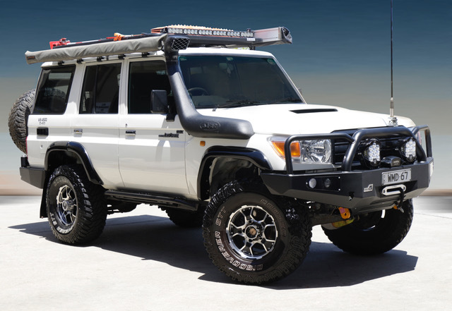 Toyota Landcruiser 76 Series (03/07 To 08/09) Wagon Bullbars ...